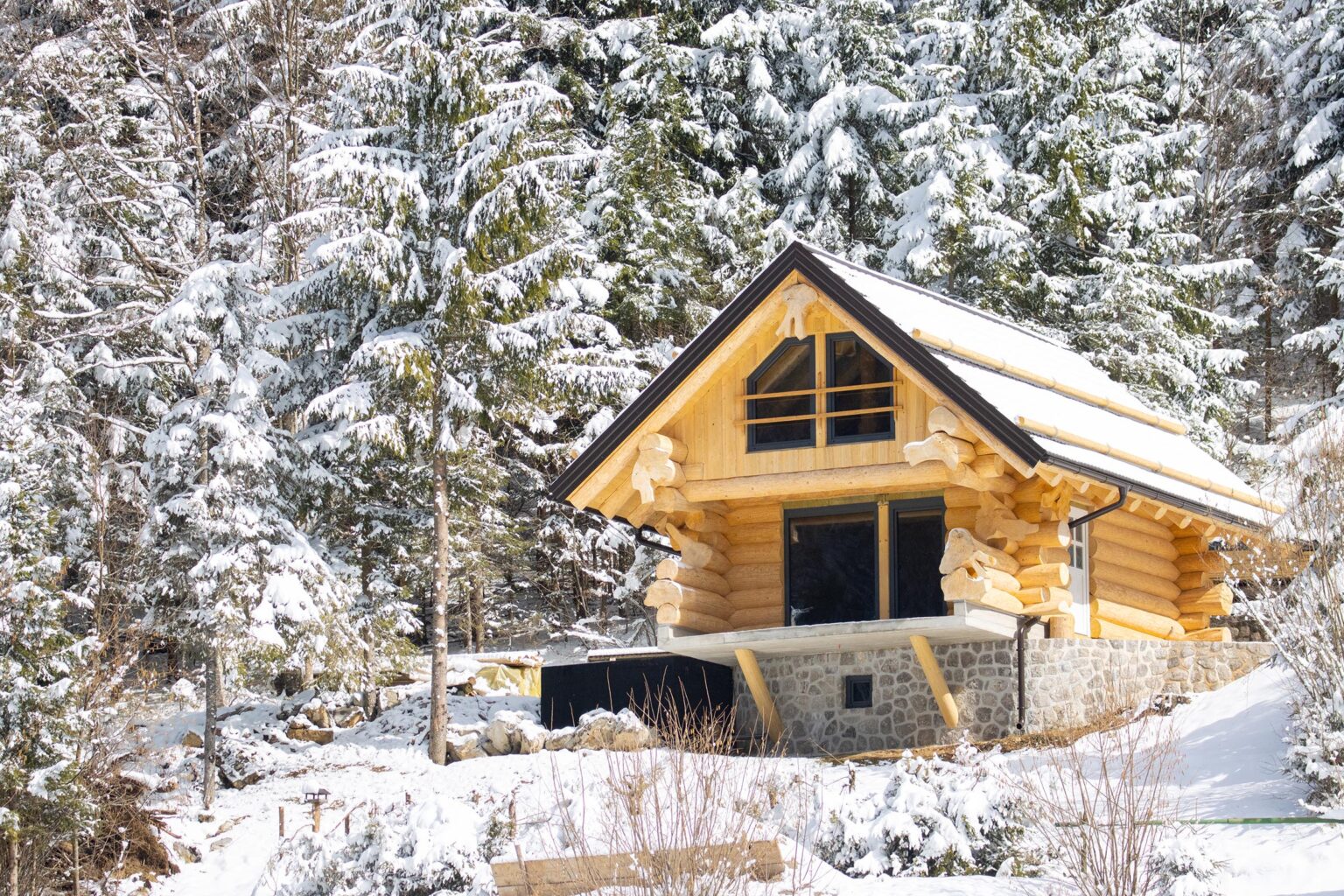 Natural Log House - Masivne lesene hiše