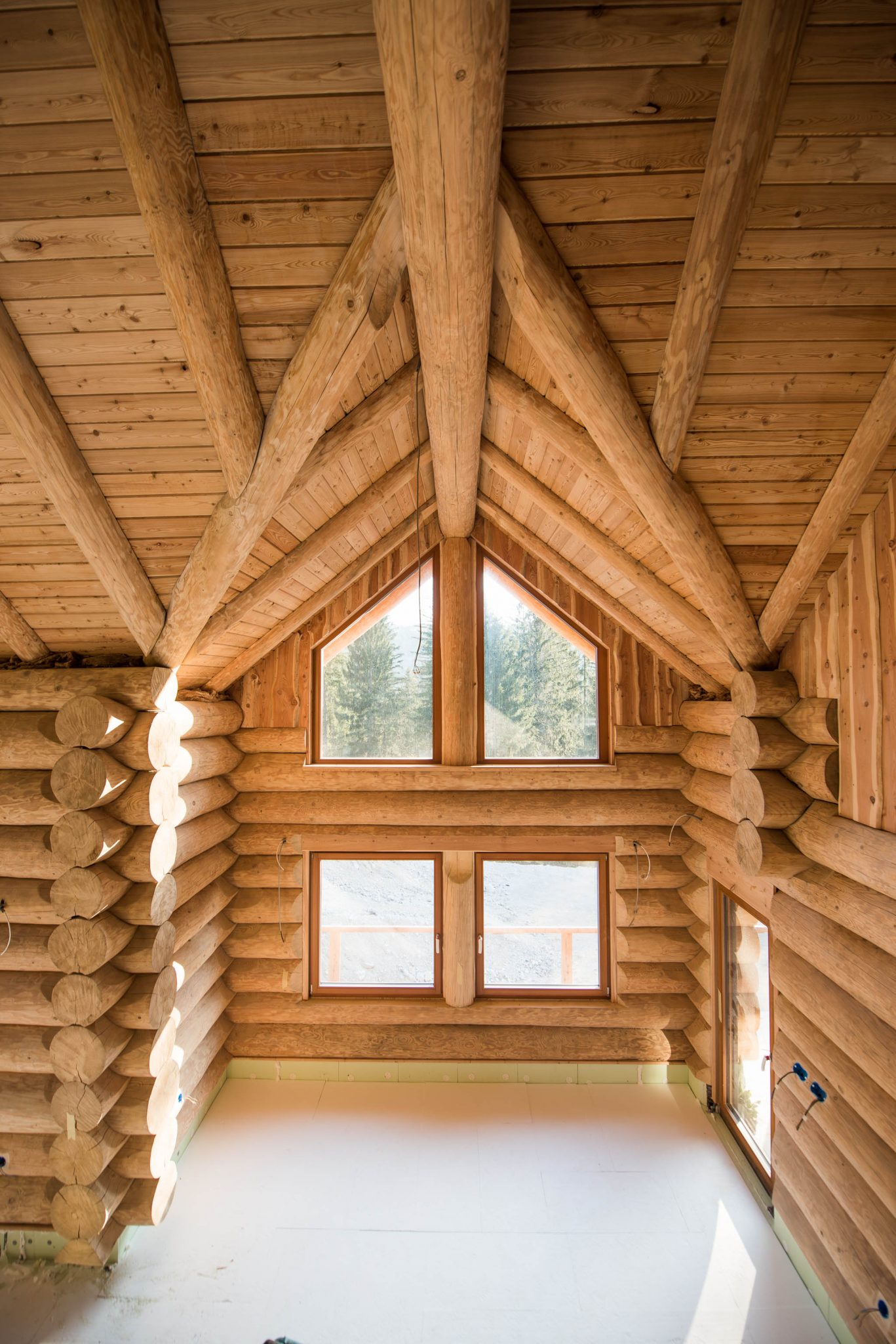 Natural Log House - Solid wooden houses