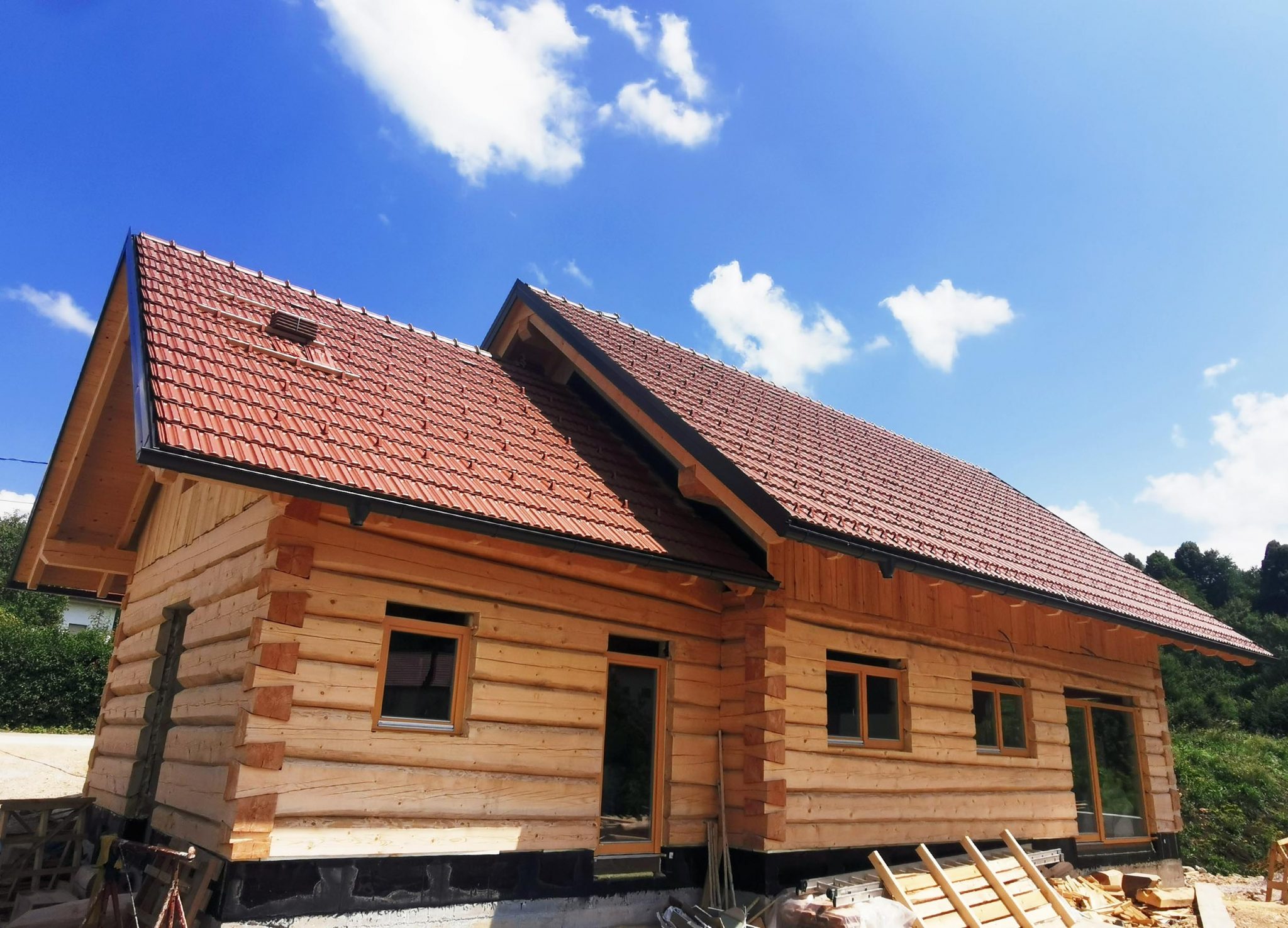 Izbor izgleda masivne hiše - Natural Log House
